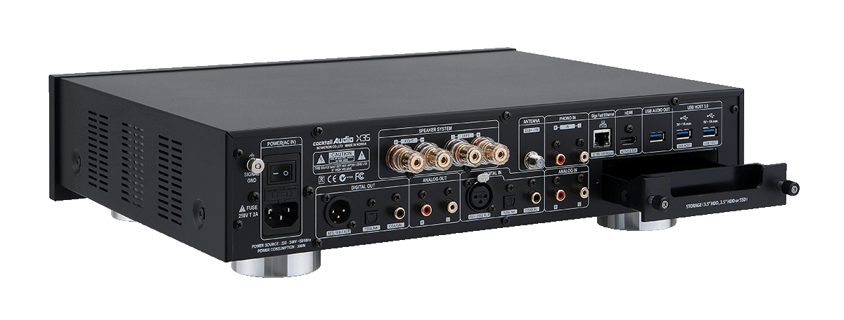 X 35 – All-in-One HiFi System (EOL) » CocktailAudio Highend Musikserver